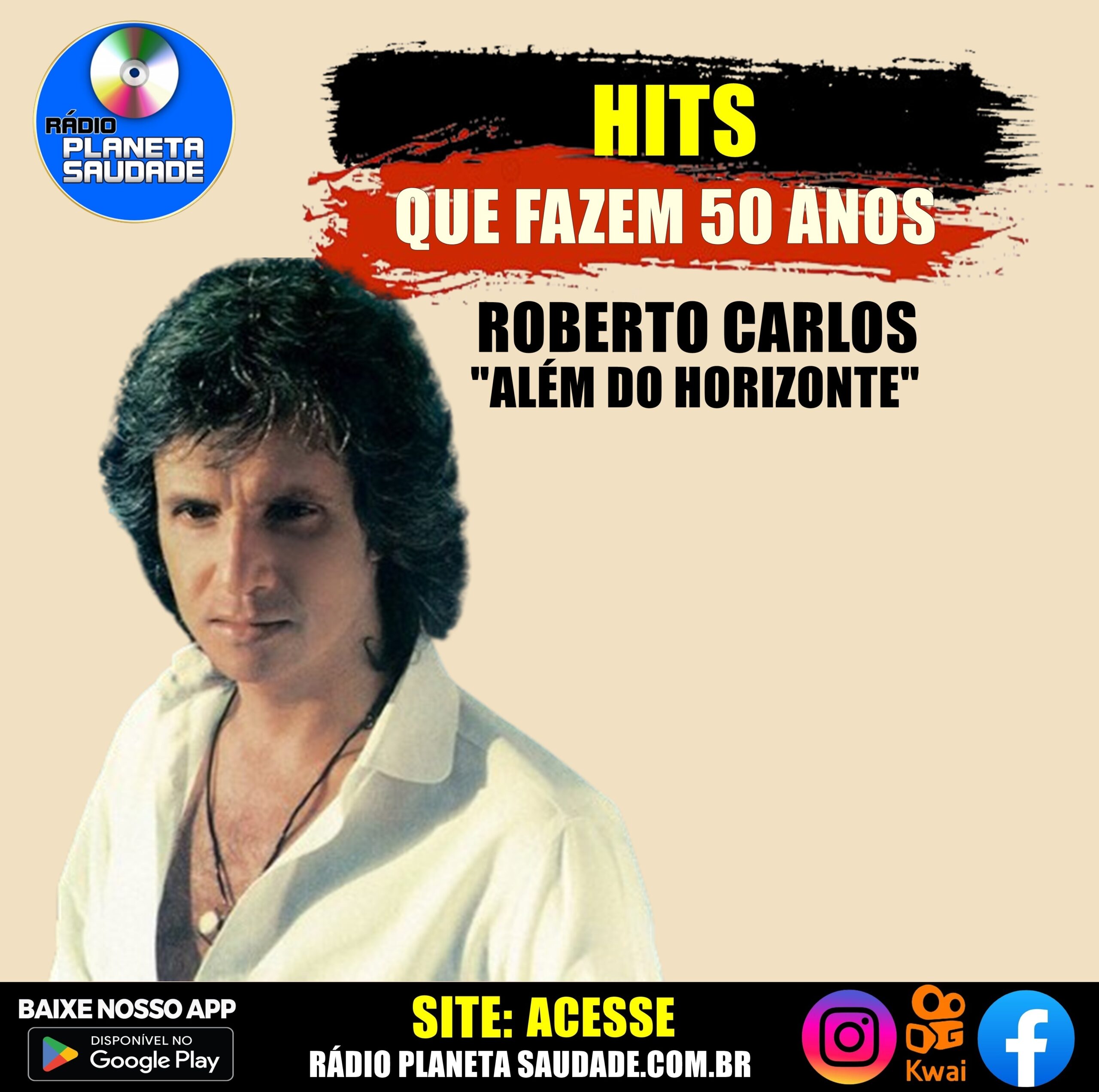 Em 2025, a música “Além do Horizonte”, de Roberto Carlos, completa 50 anos! - RÁDIO PLANETA SAUDADE