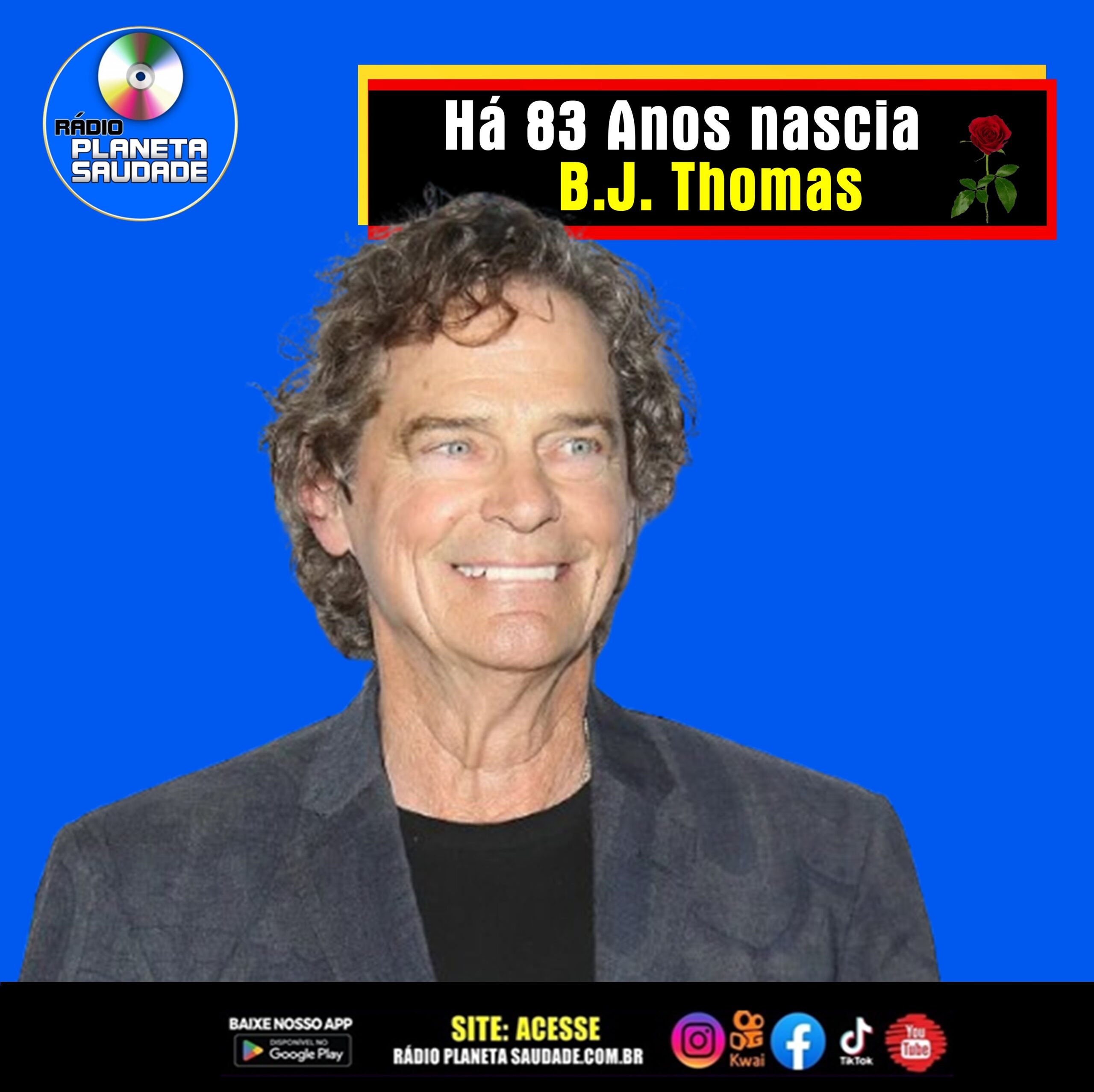 BJ Thomas: Uma Voz Eterna que Tocou Corações no Mundo Inteiro - RÁDIO ...